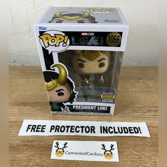 Funko | Toys | President Loki Wintercon 222 Funko Pop 066 Marvel Disney ...